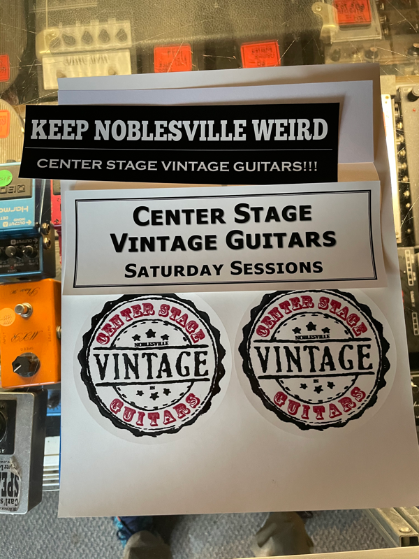 Stickers | Center Stage Vintage Guitars